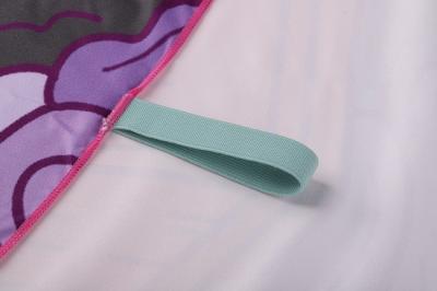 China Gemakkelijk aan Sneldrogend Carry Printed Polyester Beach Towel 200gsm Te koop