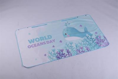 中国 速い乾燥した機能防水浜毛布90% Polyester10%のポリアミド 販売のため