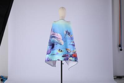 China Badetuch gedruckt mit schnellem trockenem Einschlagfaden, Gewebe 180X85CM aufzubereiten zu verkaufen