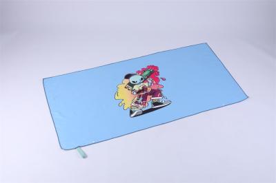 China Gedrukt met Sneldrogende de Handdoek Kringloopstof 140X70CM van het Functiestrand Te koop