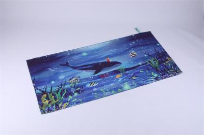 China Gedrukt met Sneldrogende de Handdoek Kringloopstof 140X70CM van het Functiestrand Te koop