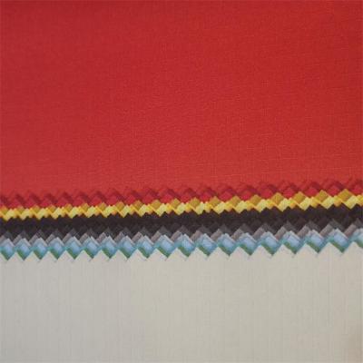 China 65gsm polyesterdobby Stof Geweven Rib Stop 50d Cire Te koop