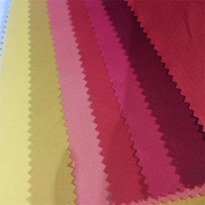 China 65gsm polyesterdobby Stof Geweven Rib Stop 50d Cire Te koop