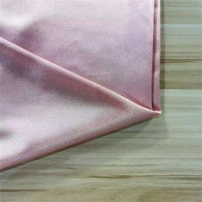 Cina Il raso fiancheggia il tessuto chiffon del poliestere di qualità 155gsm in vendita