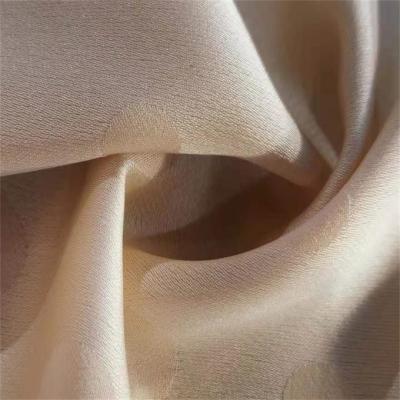 Cina Tessuto chiffon dell'elastam/poli raso di Jaquard del tessuto 106gsm del poliestere in vendita