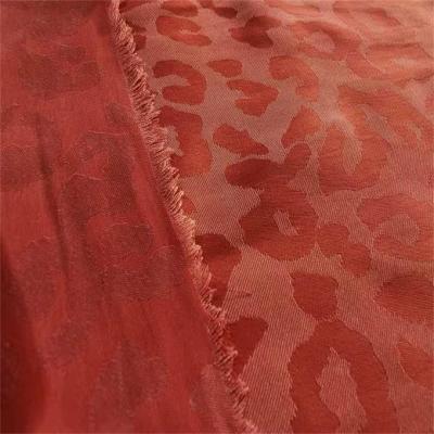 Cina Tessuto chiffon del poliestere della stampa 50d*65d 100gsm del leopardo dell'Marino isola in vendita