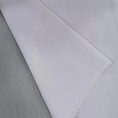 Cina Tessuto chiffon del poliestere di Georgette Solid Fabric 75d 71gsm della piega in vendita