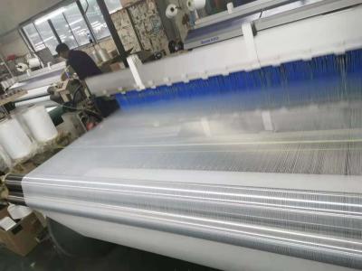 Cina Tessuto chiffon del poliestere solido chiffon 110gsm della bolla in vendita