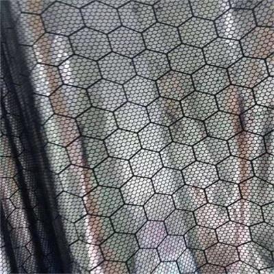 中国 熱いホイル銀製の100%のポリエステル タフタの生地290t 65GSM 販売のため