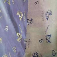 China Woven Solid Cationic Polyester Dobby Fabric 150CM for sale