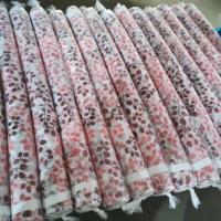 China Microfiber Peach Twill Fabric 120gsm Polyester Print Fabric for sale