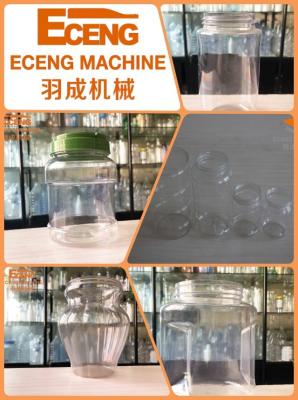 China Plastic Honey Bottle PET Jar Blow Molding Machine 2L Volume for sale