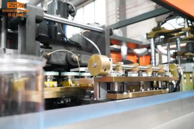 Cina Collo della macchina dello stampaggio mediante soffiatura dell'ANIMALE DOMESTICO del barattolo J4 l'ampio imbottiglia con 2200 - uscita 2400BPH in vendita
