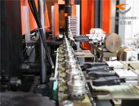 China Automatic PET Blowing Machine 2700 Pcs/H 2 Cavity 2L Bottle Blow Molding for sale