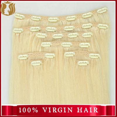 China Brazilian Hair Wholesale Clip In Human Hair Extensions for sale