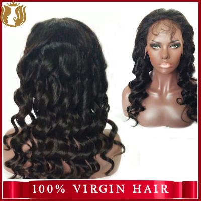 China Unprocessed Water Wave Cuticle Aligned Virgin Human Hair Full Lace for sale