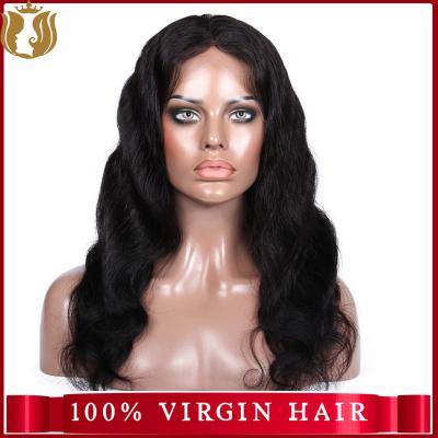 China Brazilian virgin hair lace front wig for sale