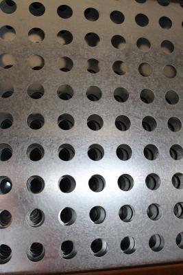 China Galvanized Perforated Metal Sheet Customizable All Hole Types 1000*2000mm for sale