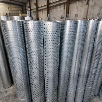 China 1000*20000mm Perforated Metal Coil For Balcony Base Plates for sale