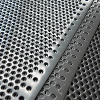 China Hot Dip Galvanized Perforated Metal Sheet 1.22x2.44m Sound Heat Insulation Custom for sale