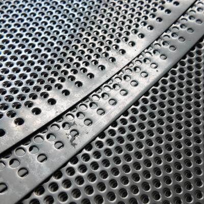 China 1mm Thick Galvanized Steel Perforated Metal Panel Fence 1000*2000mm R12mm Round Hole for sale