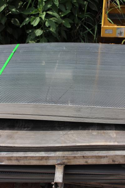Quality Decorative Column Cladding	Perforated Aluminum Sheet With 0.8mm Thick for sale