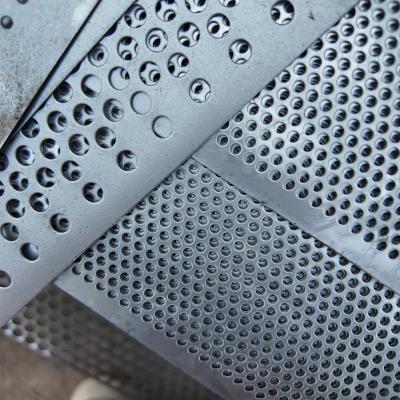 China 1.2mm Thick Perforated Steel Plate With 15mm Round Holes for sale