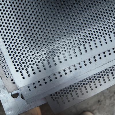 China Yellow Perforated Metal Soffit Panels For Architectural Decoration for sale