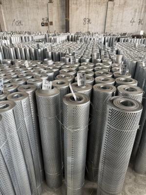 China Galvanized Perforated Metal Coil Air Duct Sound Insulation Mesh 2mm Aperture for sale
