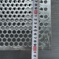China 0.8mm Perforated Aluminum Sheet Decorative Column Cladding Custom Hole Patterns for sale