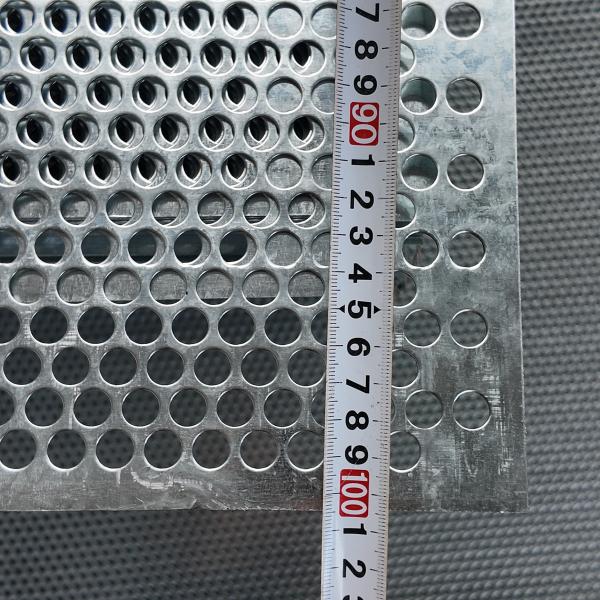 Quality Decorative Column Cladding Perforated Aluminum Sheet With 0.8mm Thick for sale