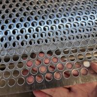 China Galvanized Perforated Mesh 3mm Hole Diameter for Coal Yard Windbreak Dust Suppression for sale