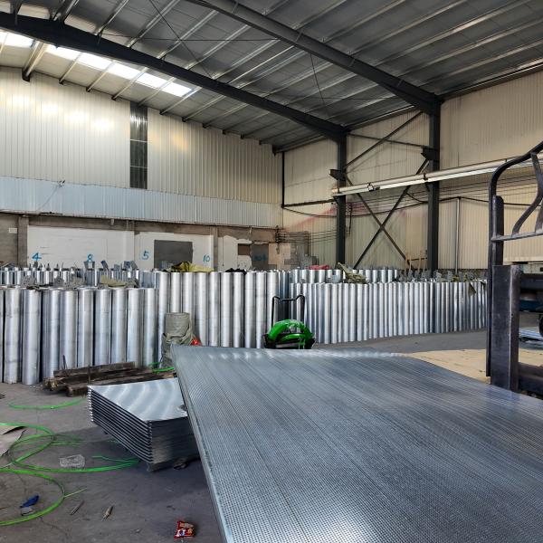 Quality Decorative Column Cladding Perforated Aluminum Sheet With 0.8mm Thick for sale