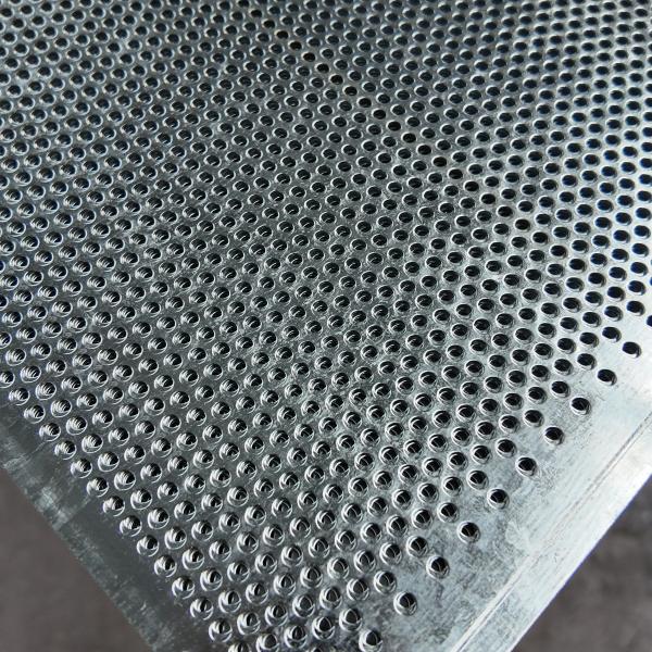 Quality 316L Stainless Steel Decorative Punched Metal Sheets Baking Sieve 0.8mm Aperture for sale