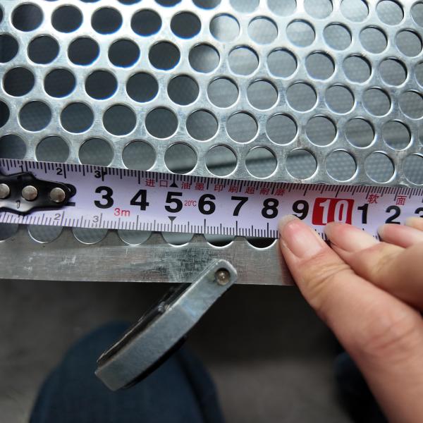 Quality 2.5mm Thick Galvanized Perforated Mesh for Balcony Protection for sale