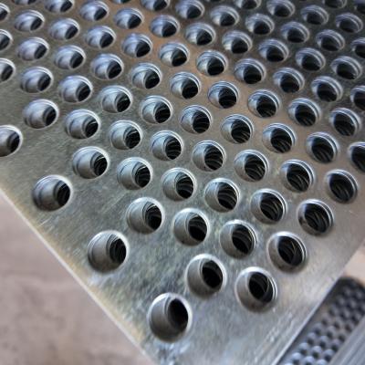 China 316L Perforated Stainless Steel Plate For Coffee Bean Sieving for sale