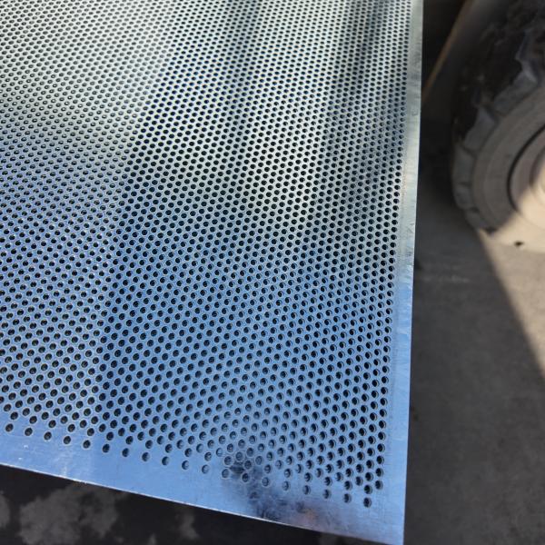 Quality 1000*2000mm Galvanized Perforated Mesh Crusher Screen Plate for sale