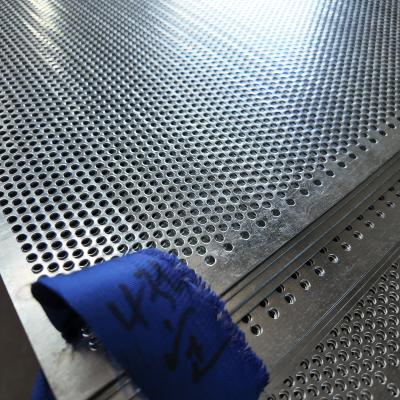 China 1000*2000mm Galvanized Perforated Mesh Crusher Screen Plate for sale