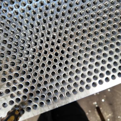 China Round Hole Perforated Steel Grating For Ventilation Equipment for sale