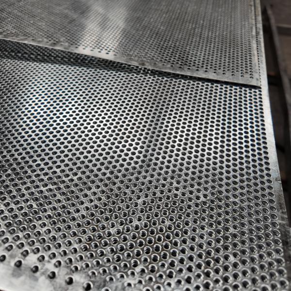 Quality Custom 0.5-6mm Perforated Steel Plate For Wall Mounted Storage Racks for sale