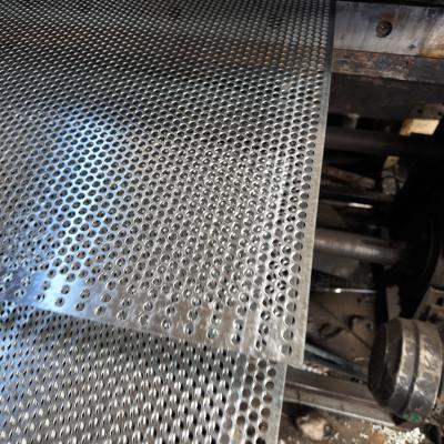China Custom Galvanized Perforated Sheet Plate For Dust Wind Protection for sale