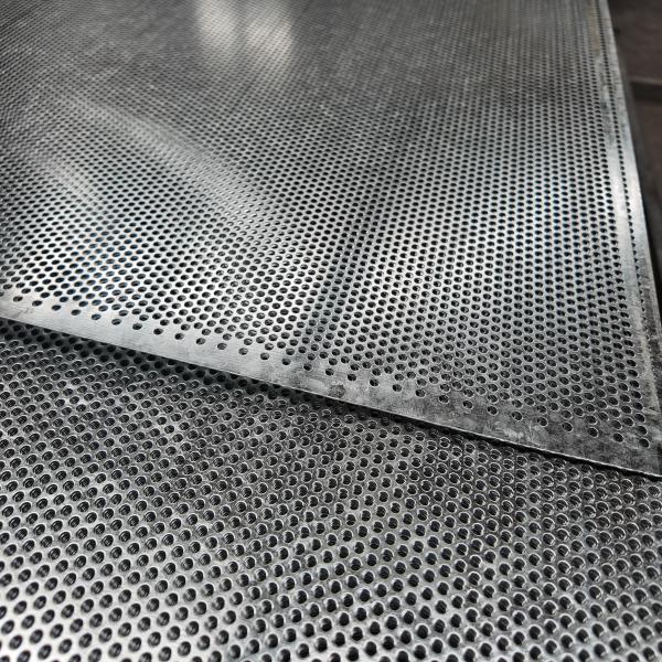Quality Custom Galvanized Perforated Sheet Plate For Dust Wind Protection for sale