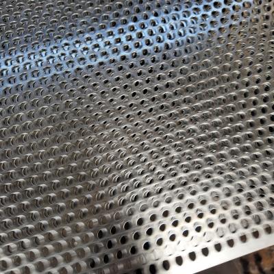 China 316L 1 Mm Perforated Stainless Steel Sheet UV Resistant For Marine Environments for sale