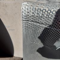 China Dense Small Round Hole Perforated Mesh Precision Filter Dustproof Sheet for sale