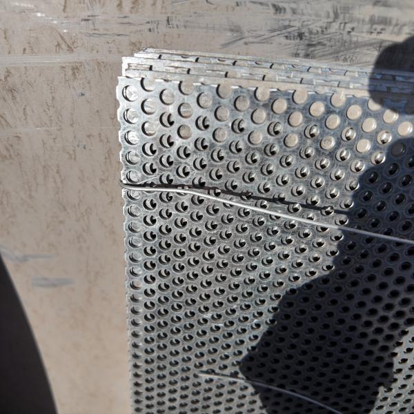Quality Galvanized Perforated Mesh With 3mm Hole Diameter For Coal Yard Windbreak for sale