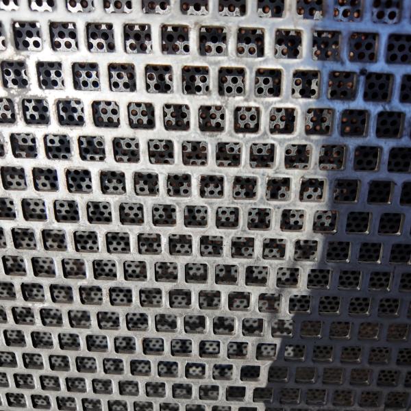 Quality Square Hole Perforated Metal Sheet 10mm*10mm  Powder Coating Brushed Pickling Surface Treatment for sale