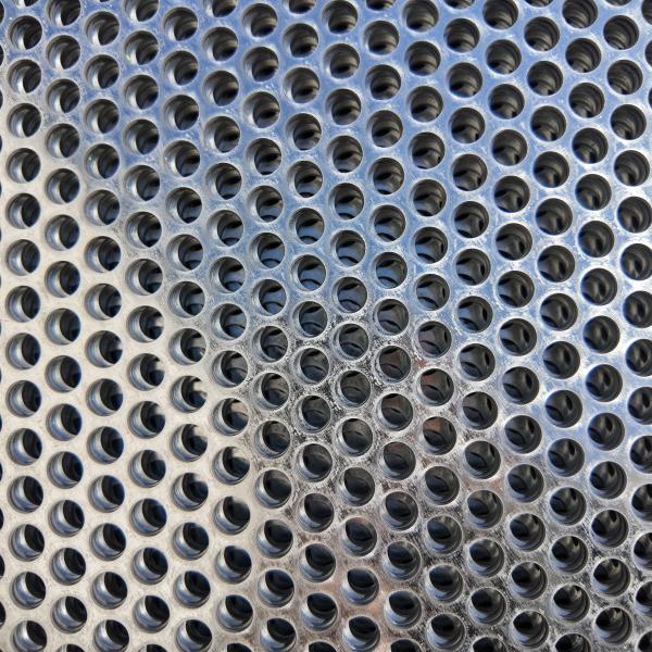 Quality 3mm Thick Stainless Steel Punched Metal Sheets 3 Holes Per Inch for sale
