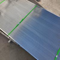 China 1mm Galvanized Perforated Mesh Construction Hoarding Wind Resistance 1.22x2.44m for sale