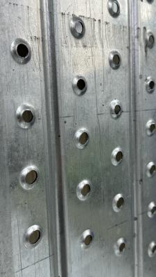 China Custom Galvanized Slotted Steel Plate Perforated Mesh For Stair Treads for sale