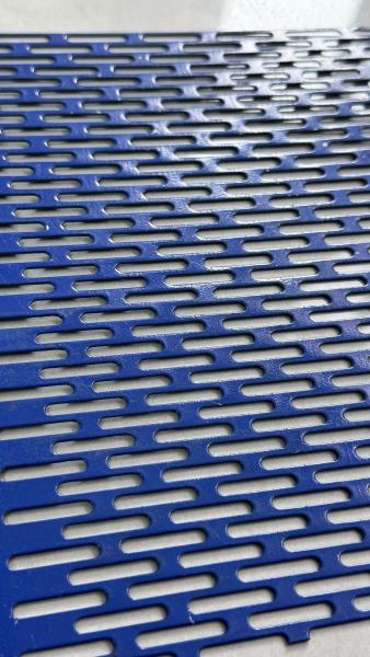 Quality 1000x2000mm Galvanized Perforated Metal Sheet Customizable Colors for sale